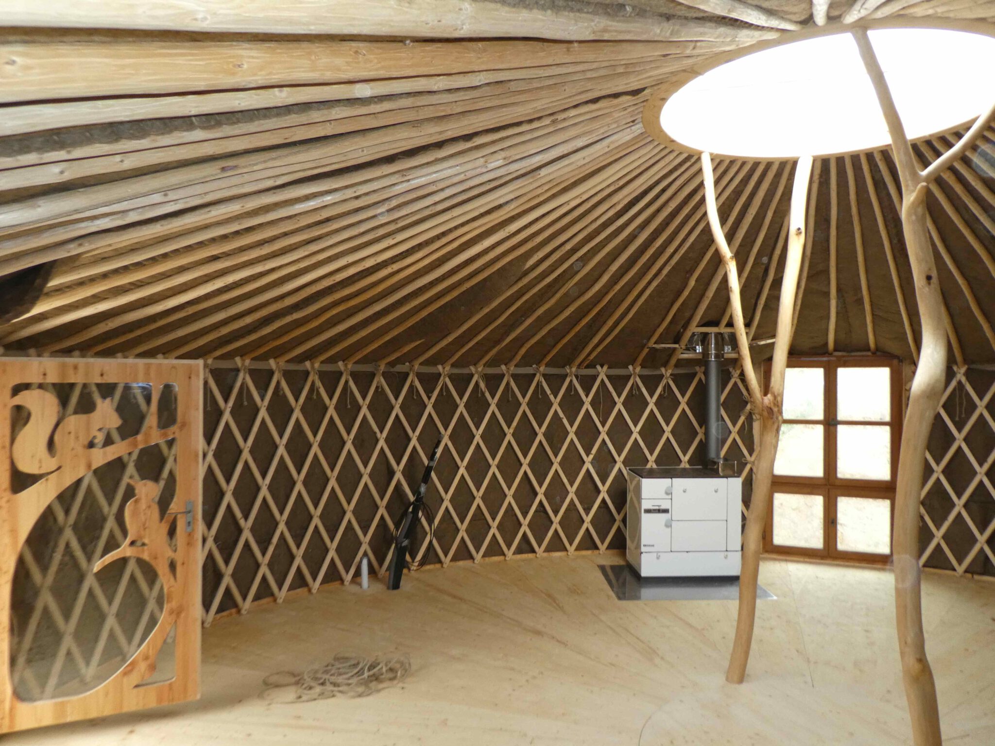 Eine Jurte kommt an die Waldorfschule - Waldorfschule Heidenheim